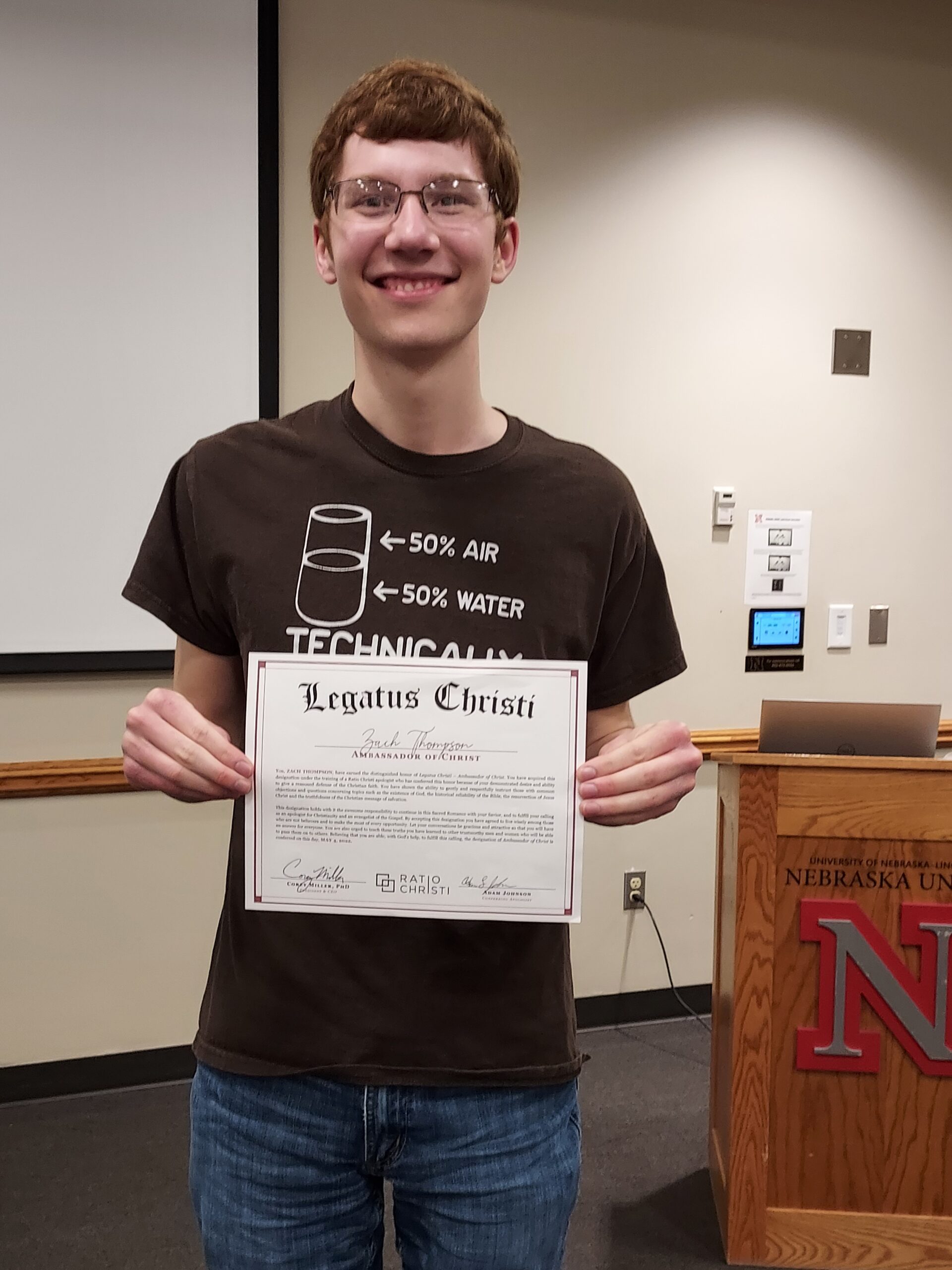 Zach Thompson: Finding a Place of Understanding - Ratio Christi